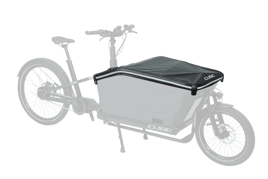 CUBE Boxcover for CARGO w/o Seat black - SYKKELCENTERET AS