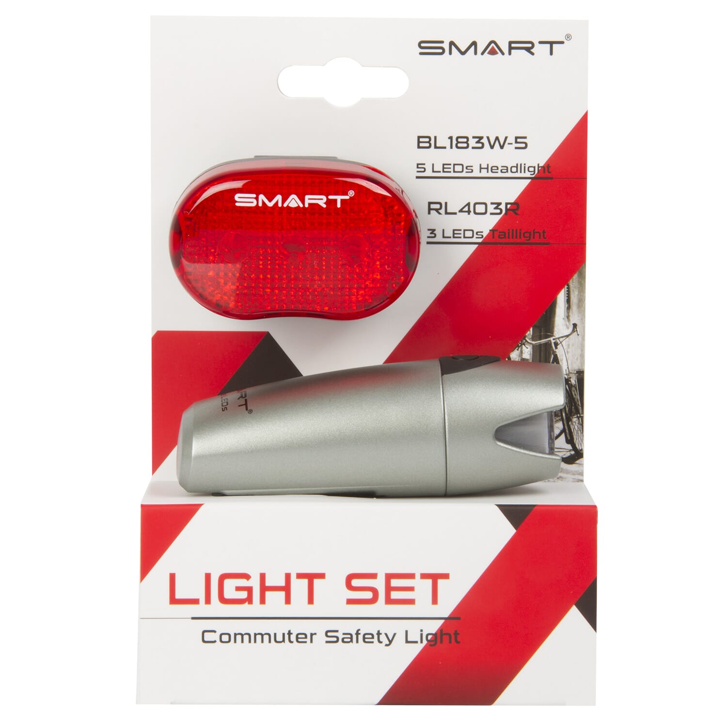 Smart Lyktsett BL183W-5 og RL403R - SYKKELCENTERET AS