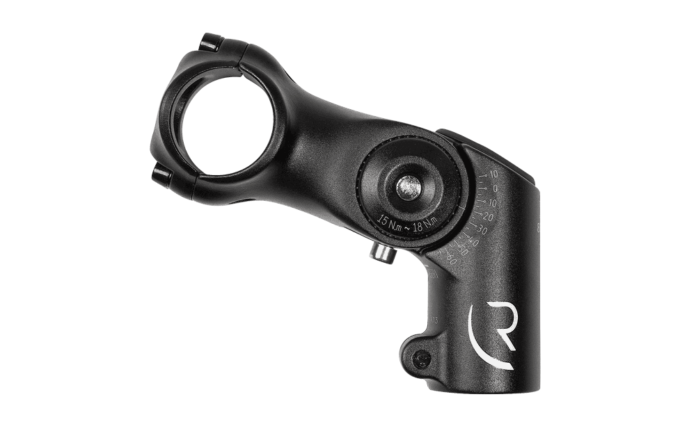 CUBE RFR Justerbart Stem MTB black 31,8 mm x 80 mm - SYKKELCENTERET AS